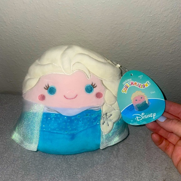 Squishmallows | Toys | Squishmallow Elsa From The Disney Movie Frozen ...